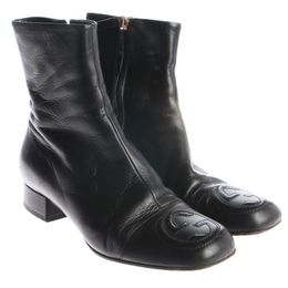 Gucci Stiefeletten Damen Gr&ouml;&szlig;e 36 Second Hand schwarz
