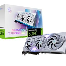 MSI Grafikkarte "GEFORCE RTX 5080 16G GAMING TRIO OC WHITE"ohne farbbezeichnung, Grafikkarten