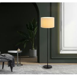 Globo LIGHTING Stehlampe "PAGE", &Oslash; 38cm H: 152cm, 1 Stk., schwarz, Wohnzimmer, Leuchten, Stehlampe Wohnzimmer Schlafzimmer Flur Design-Leuchte