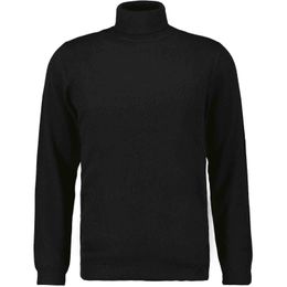 Ragman Herren Rundhalspullover, schwarz, Gr. XXL, 100% Cashmere, Pullover