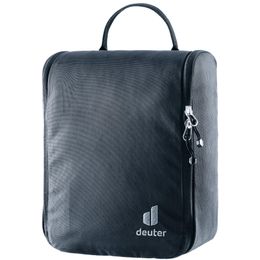 Deuter Herren Kulturbeutel "WASH CENTER II", schwarz, Obermaterial: 100% Polyamid, Taschen, f&uuml;r Erwachsene, mit mehreren Rei&szlig;verschlusstaschen