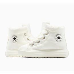 Converse Damen Winterboots "CHUCK TAYLOR ALL STAR ELEMENTS BOOT", Gr. 38,5egret, egret, schwarz, Synthetik, Schuhe, Winterschuhe, Schn&uuml;rboots,