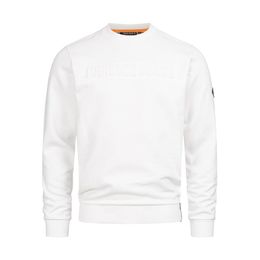 INDICODE Jeans Sweatshirt ' Avant ' male White size S