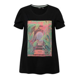 Ulla Popken Shirt female Black size 58-60