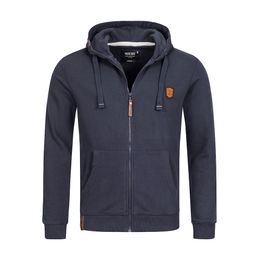 INDICODE JEANS Sweatjacke 'Braidwood' Herren Gr&ouml;&szlig;e XXL enzian