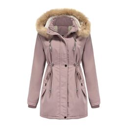 YOUTHUP Winter Parka female Pink size S
