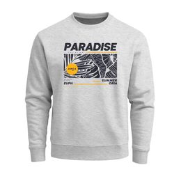 Neverless Sweatshirt 'Paradise' male Grey size M