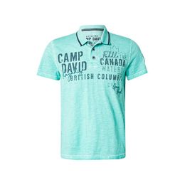 CAMP DAVID Shirt male Green size M