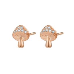 Hey Happiness Earrings 'Lucky Mushroom' female Gold size One Size