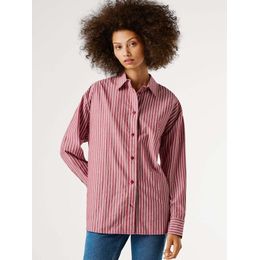 Pepe Jeans Bluse 'LENOIR' Damen Gr&ouml;&szlig;e S rot / naturwei&szlig;