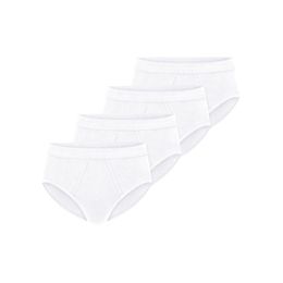 Schiesser Panty 'Cotton Essentials Feinripp' male White size M