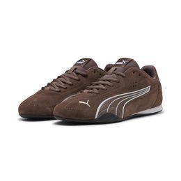 Puma Damen Sneaker "Puma Catch Sneakers Erwachsene", Gr. 45, wei&szlig;, Obermaterial: Textil, Kuhleder, Synthetik. Futter: Textil. Innensohle: Textil.