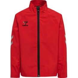 Hummel Jacke Jungen Gr&ouml;&szlig;e 176 grau / rot / schwarz