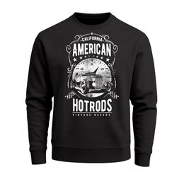 Neverless Sweatshirt 'American Hotrods' male Black size M
