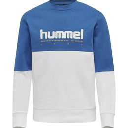 Hummel Sweatshirt 'Manfred' Damen Gr&ouml;&szlig;e S blau / goldgelb / wei&szlig;