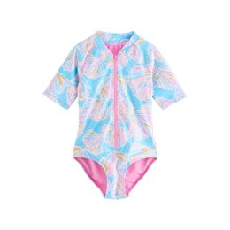 next Swimsuit girl Blue size 3-6 mths