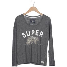Superdry & Co Langarmshirt Damen Gr&ouml;&szlig;e M Second Hand grau