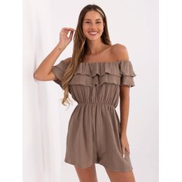 Madnezz House Jumpsuit 'A5050.65' Damen Gr&ouml;&szlig;e L/XL beige