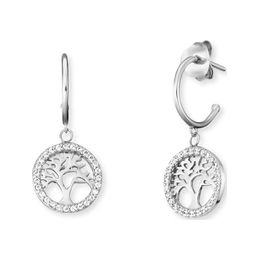 Engelsrufer Earrings 'Lebensbaum' female Silver size One Size