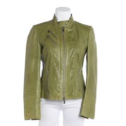 Riani Lederjacke / Ledermantel Damen Gr&ouml;&szlig;e S oliv