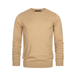 INDICODE JEANS Pullover 'Gamal' Herren Gr&ouml;&szlig;e S braun