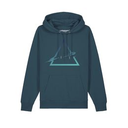 Watapparel Sweatshirt 'Triangle' male Blue size 4XL