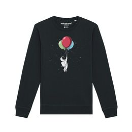 Watapparel Sweatshirt ' Little Balloon Astronaut ' male Black size M