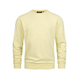 INDICODE Jeans Sweatshirt 'Holt' male Yellow size XXL