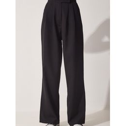 Happiness İstanbul Pleat-Front Pants female Black size 38
