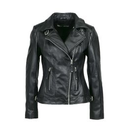 Freaky Nation Damen Lederjacke "Aliet-FN", schwarz, Gr. XXL, Oberstoff: 100% Leder; Futter: 100% Baumwolle, Jacken
