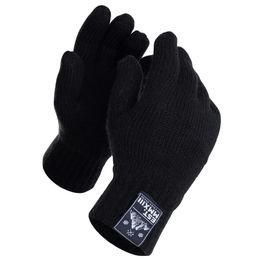 Manufaktur13 Fingerhandschuhe 'Rough' Damen Gr&ouml;&szlig;e L/XL schwarz