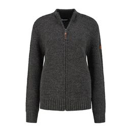 Travelin Knit Cardigan ' Raahe ' female Grey size M