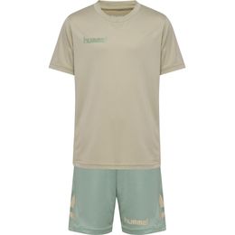 Hummel Trainingsanzug Jungen Gr&ouml;&szlig;e 140 khaki / schilf