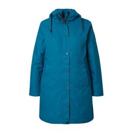 Ulla Popken Winter Coat female Blue size 54-56