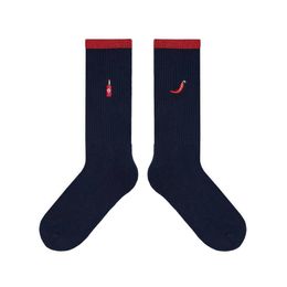 von Jungfeld Socks 'Mix & Match Socken mit Stickmotiven' female Blue size 39-42