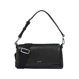 Calvin Klein Schultertasche 'Must' Damen Gr&ouml;&szlig;e One Size schwarz / silber
