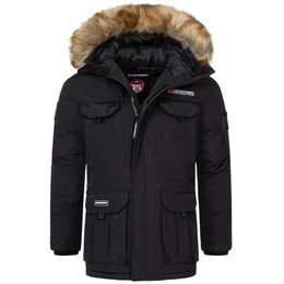 Geo Norway Winterparka Herren Gr&ouml;&szlig;e XXXL braun / schwarz
