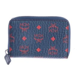 MCM Geldb&ouml;rse / Etui Damen Gr&ouml;&szlig;e One Size Second Hand navy