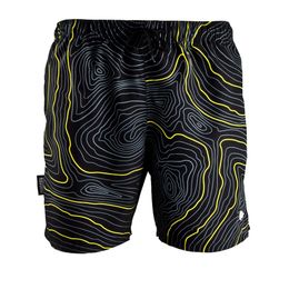 GUGGEN Mountain Board Shorts 'Boardshorts 2335' male Yellow size S
