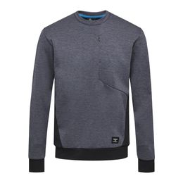 Hummel Sweatshirt Herren Gr&ouml;&szlig;e L blau