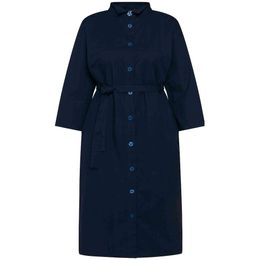 Ulla Popken Shirt Dress female Blue size 54-56