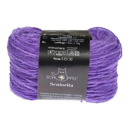 Seniorita von Schoppel Wolle, Purpurwolke, aus Schurwolle
