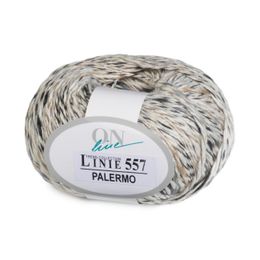 Linie 557 Palermo von ONline, Wei&szlig;/Grau/Anthrazit, aus Baumwolle