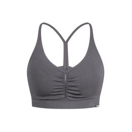 Smilodox Sports Top ' Solid Scrunch ' female Grey size L