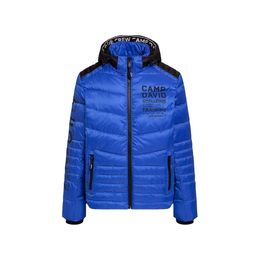 CAMP DAVID Steppjacke mit Colour-Details Herren Gr&ouml;&szlig;e M blau