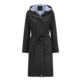 YOUTHUP Between-Seasons Coat female Black size 2XL