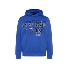 CAMP DAVID Sweatshirt male Blue size 4XL