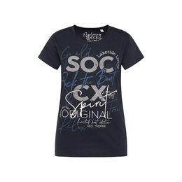 SOCCX Shirt female Blue size XXL