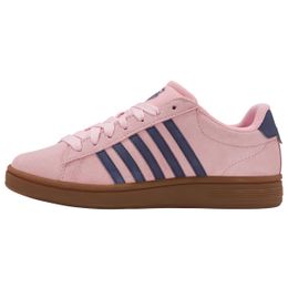K-Swiss Damen Sneaker "COURT TIEBREAK II SDE", Gr. 37orchid pink, blau ribbon, Leder, Schuhe
