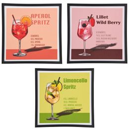 Gasper Canvas Wandbild COCKTAILS